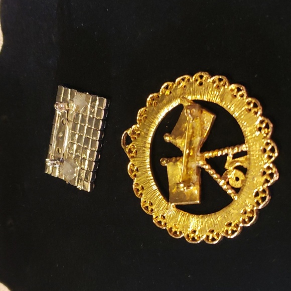 Jewelry | Vintage American Flag Rhinestone Pins Set Of Two | Poshmark